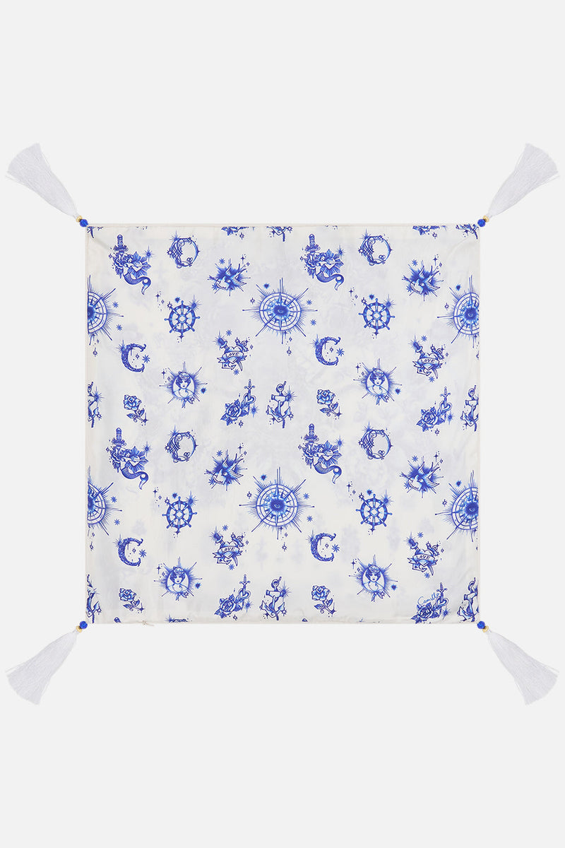 The Immortal Ink Small Square Cushion | CAMILLA EU – CAMILLA EU