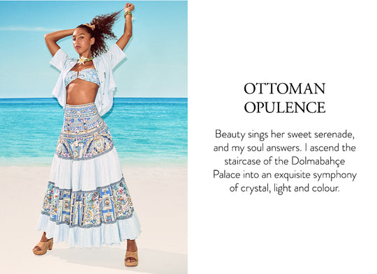 Ottoman Opulence: Blue & White Floral Print Collection | CAMILLA EU ...
