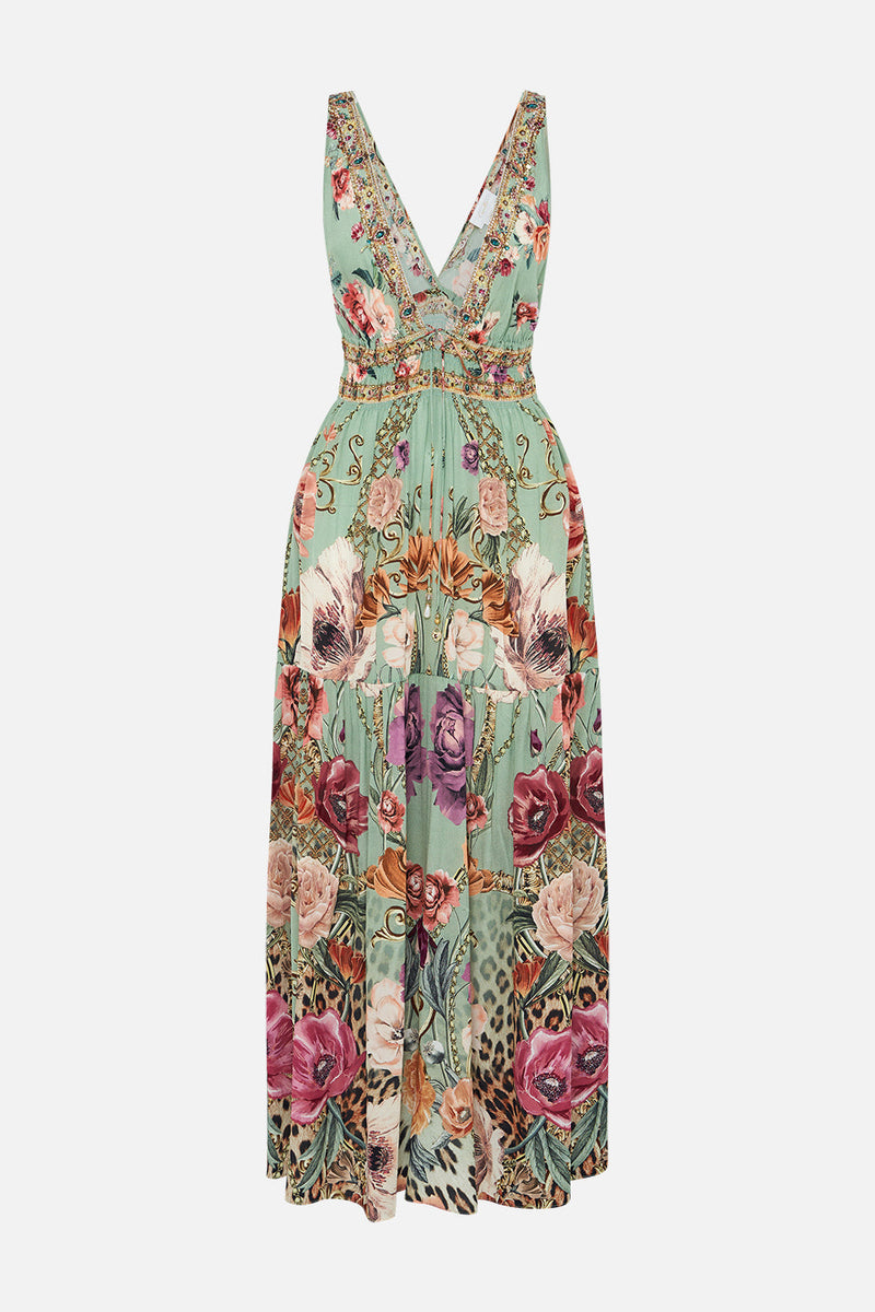Shirred Waist Detail Long Dress, Grow And Glow | CAMILLA EU – CAMILLA EU
