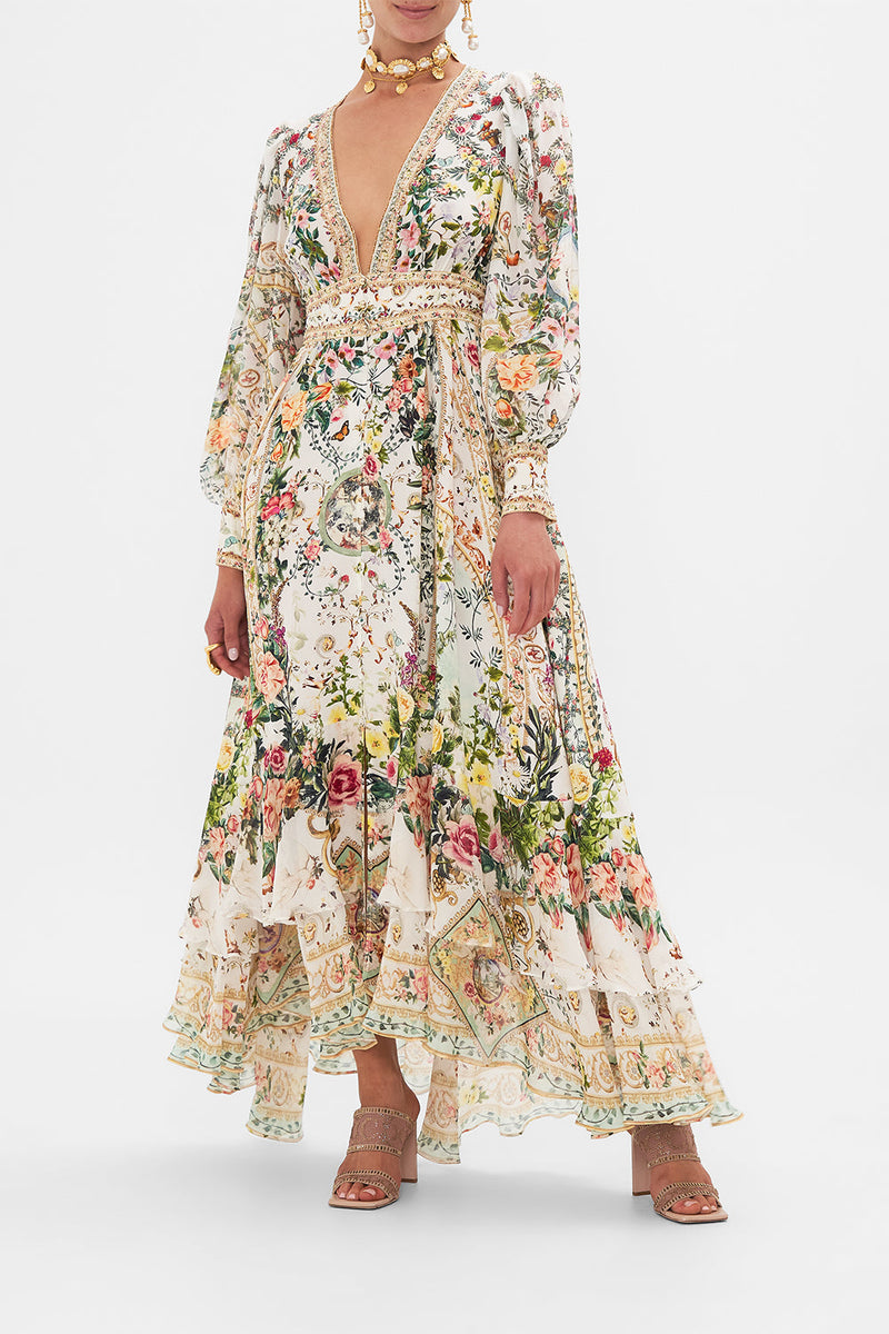 Long Button Front Dress, Renaissance Romance | CAMILLA EU – CAMILLA EU