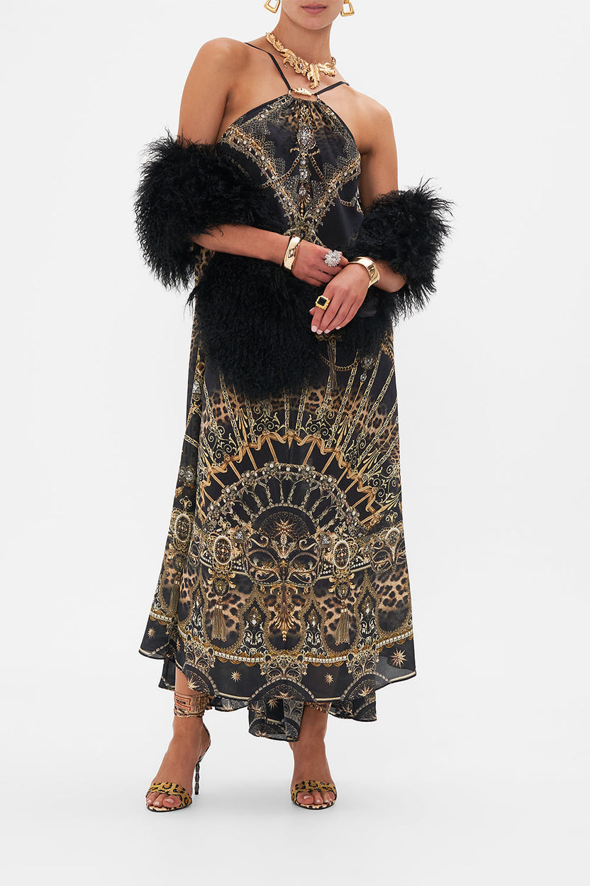 Gather Neck Halter Maxi Dress | CAMILLA EU – CAMILLA EU