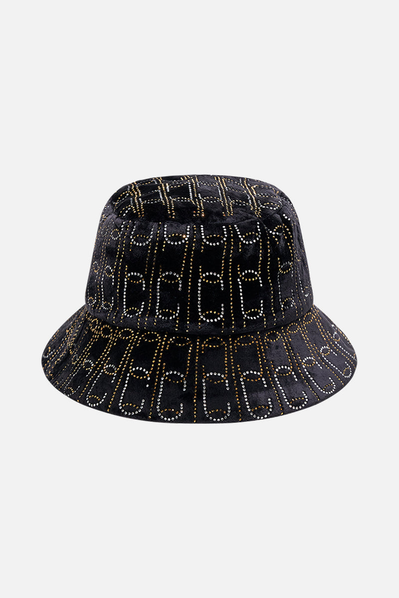 VELVET BUCKET HAT SOLID BLACK – CAMILLA EU