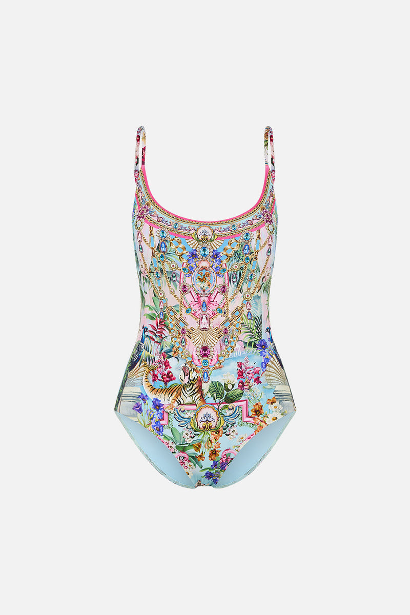 The Spirit Of Santa Maria Scoop Neck One Piece With Scoop Back ...