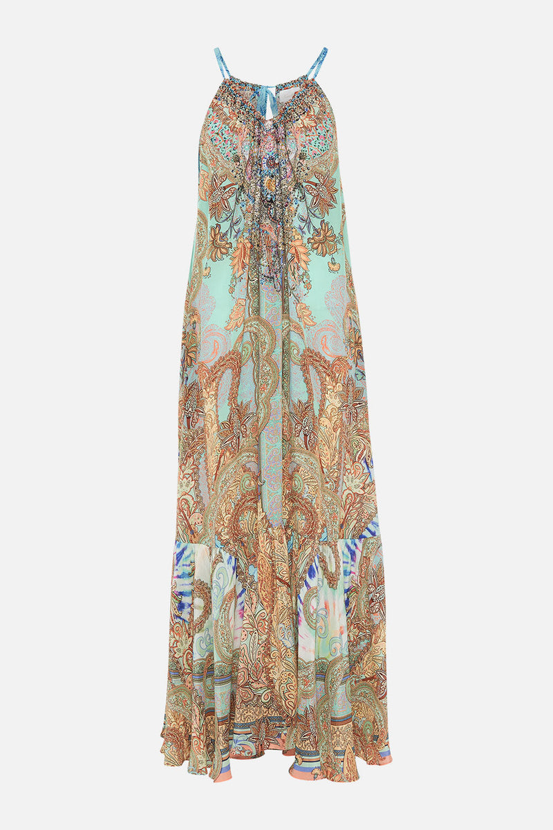 Drawstring Halter Dress, Make Love Not War | CAMILLA EU – CAMILLA EU