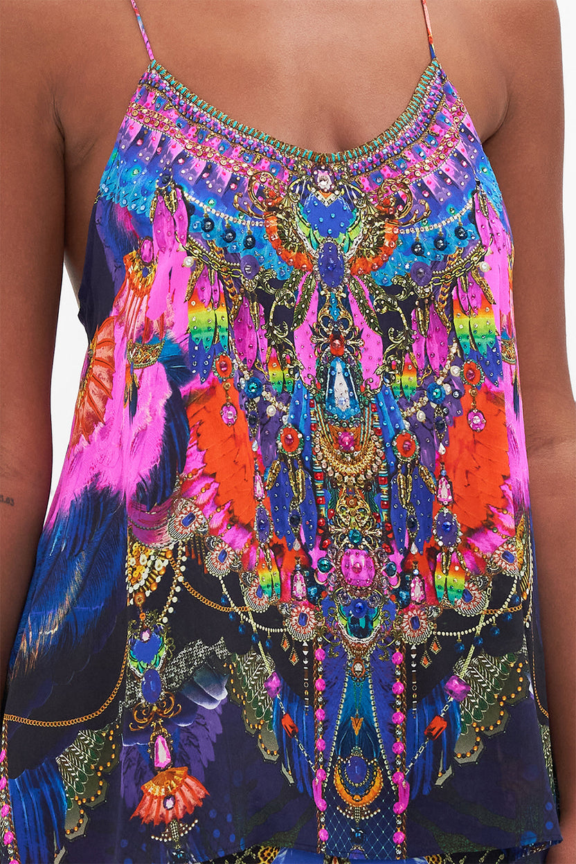 T Back Shoestring Top, Dancing With Destiny | CAMILLA EU – CAMILLA EU