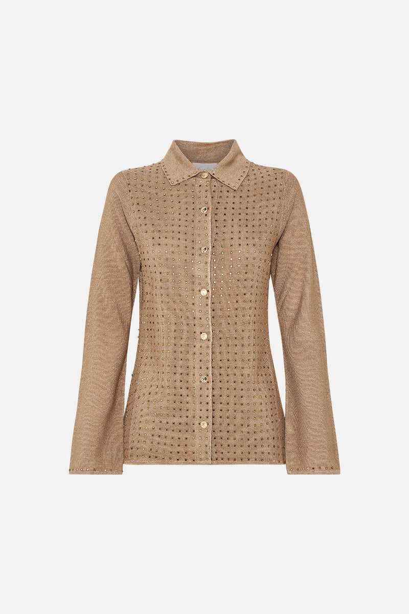 Knit Shirt, Ravin Raven | CAMILLA EU – CAMILLA EU