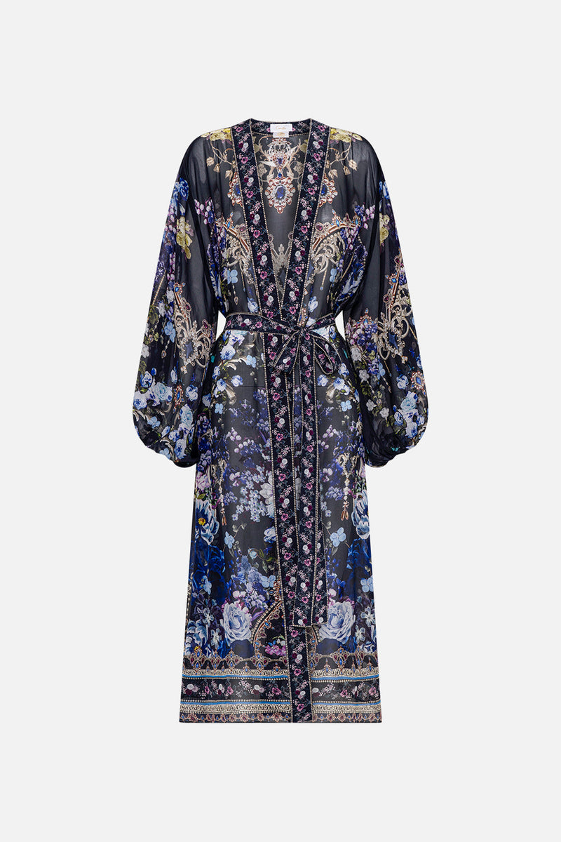 Blouson Sleeve Layer, Obsidian Bloom | CAMILLA EU – CAMILLA EU