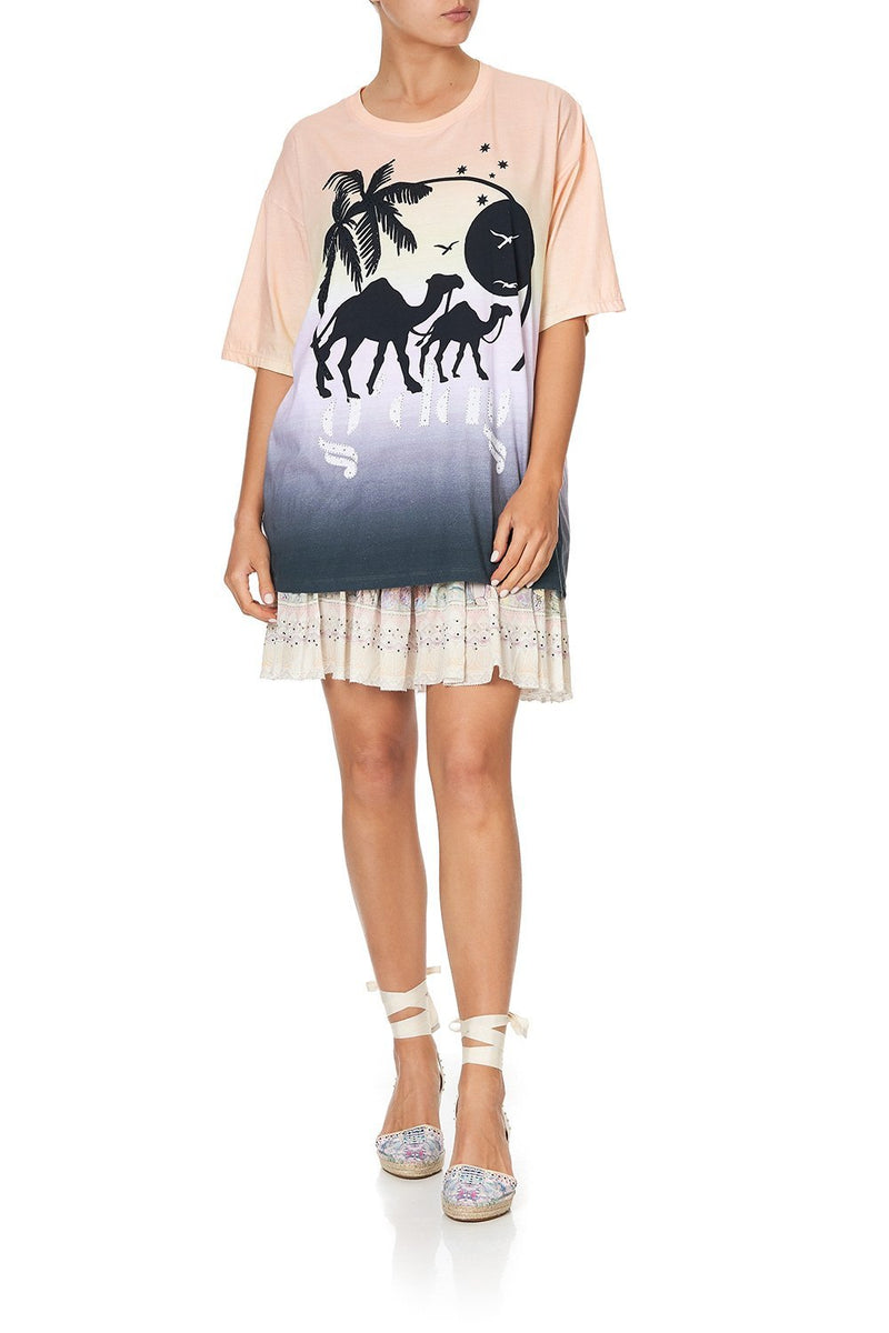 OVERSIZE BAND TEE MERMAID MILLA – CAMILLA EU